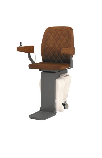 DeVi Up Curved Stairlift - Independent Mobility Guide